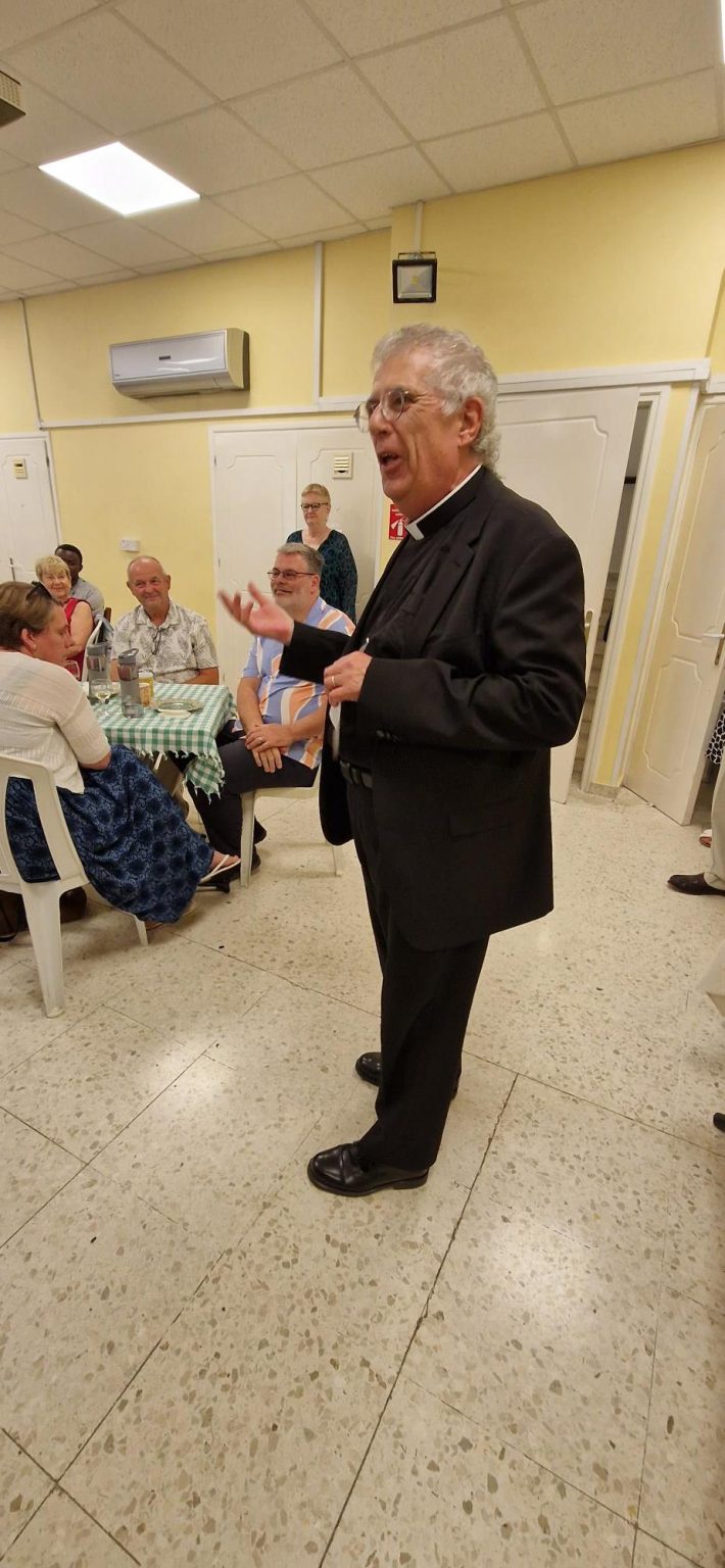 Institution of the Rev Alec Mitchell | St Andrew's Church, Kyrenia